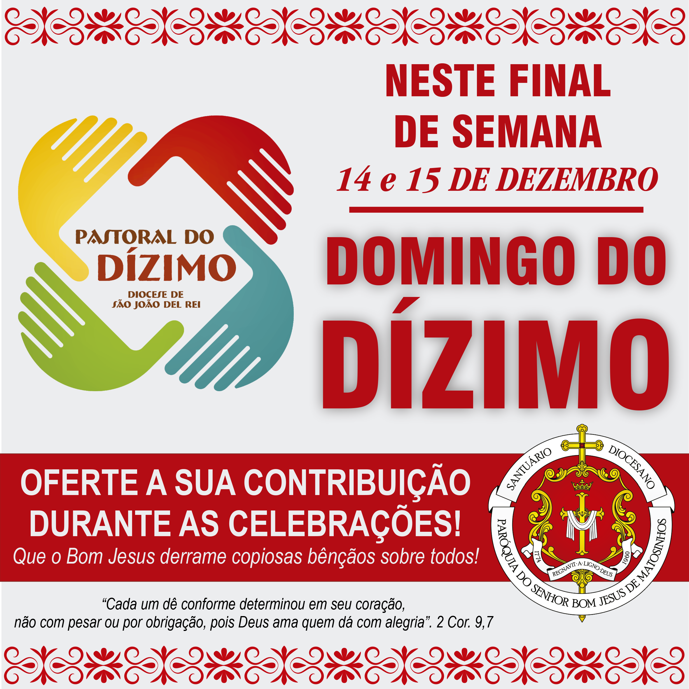 A IMPORTÂNCIA DO DÍZIMO - Santuário de Matosinhos